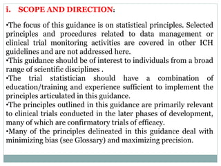 Ich guidelines e9 to e12 | PPT