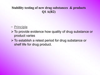 ICH GUIDELINES FOR STABILITY Q1A powerpoint.ppt