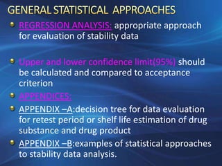 Ich guidelines for stability studies 2 | PPT