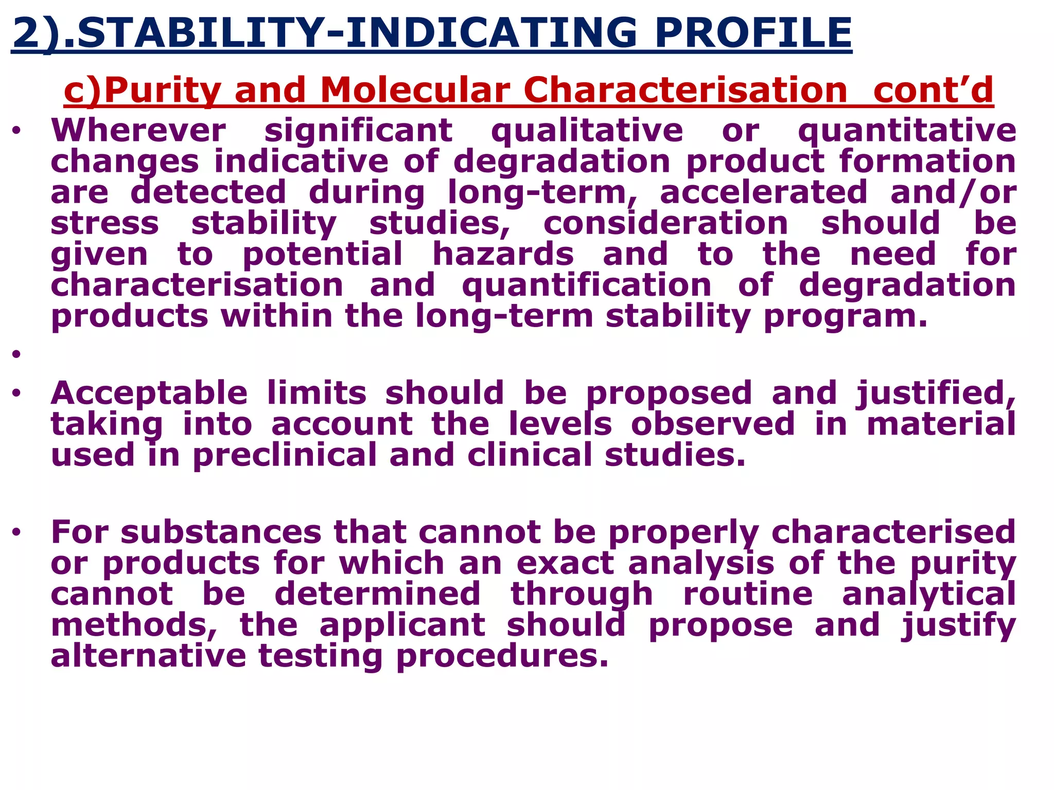 Ich guidelines for stability testing of biotechnological biological ...