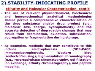 Ich guidelines for stability testing of biotechnological biological ...