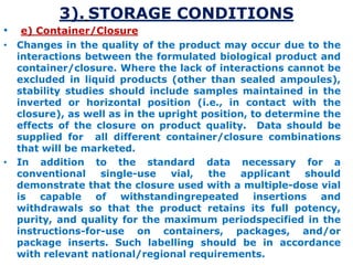 Ich guidelines for stability testing of biotechnological biological ...