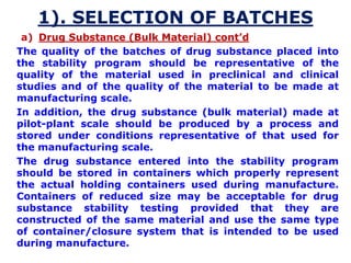 Ich guidelines for stability testing of biotechnological biological ...