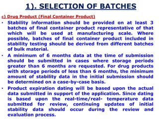 Ich guidelines for stability testing of biotechnological biological ...