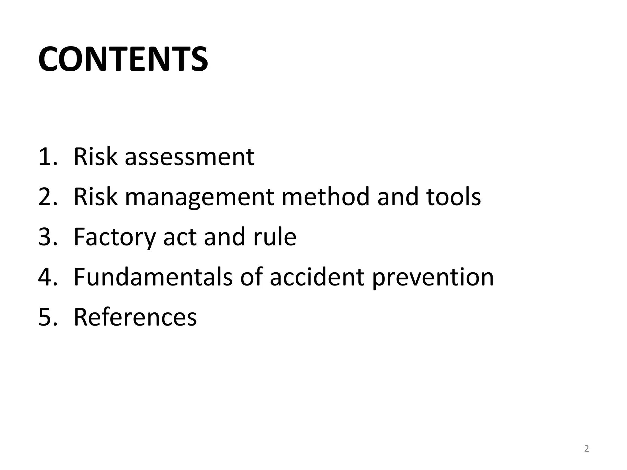 Ich guidelines on risk assessment and risk mangment | PPTX