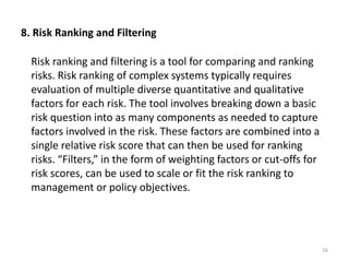 Ich guidelines on risk assessment and risk mangment | PPTX