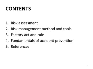 Ich guidelines on risk assessment and risk mangment | PPTX
