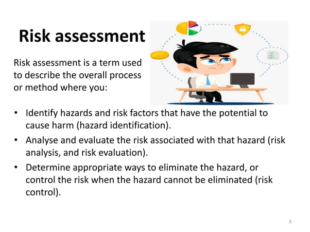 Ich guidelines on risk assessment and risk mangment | PPTX