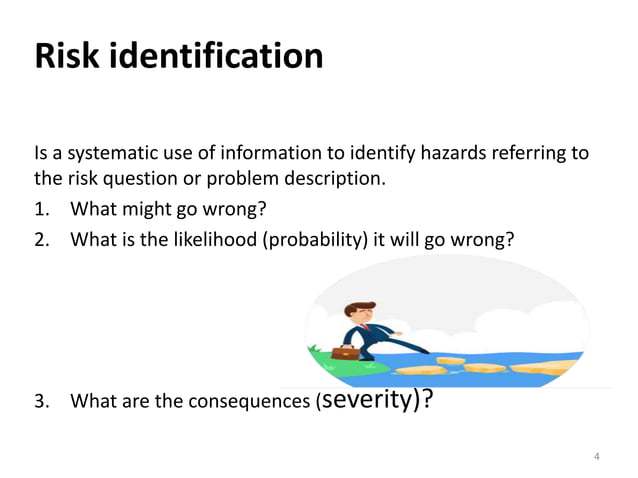 Ich guidelines on risk assessment and risk mangment | PPTX