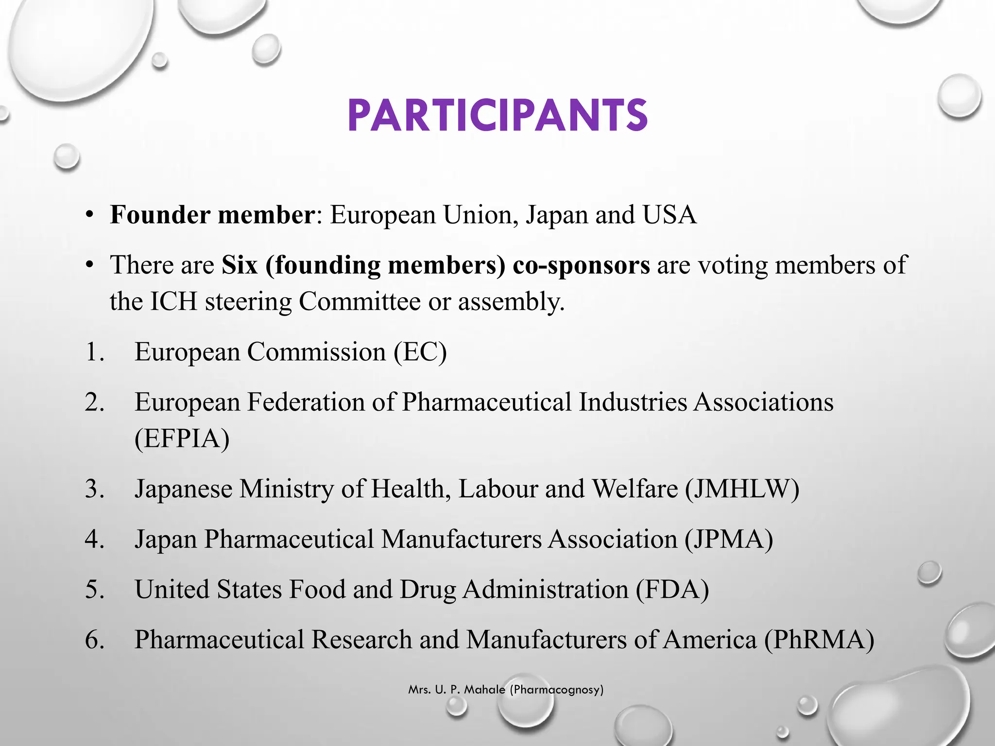 ICH GUIDELINES- process of harmonization, brief overview of QSEM | PDF