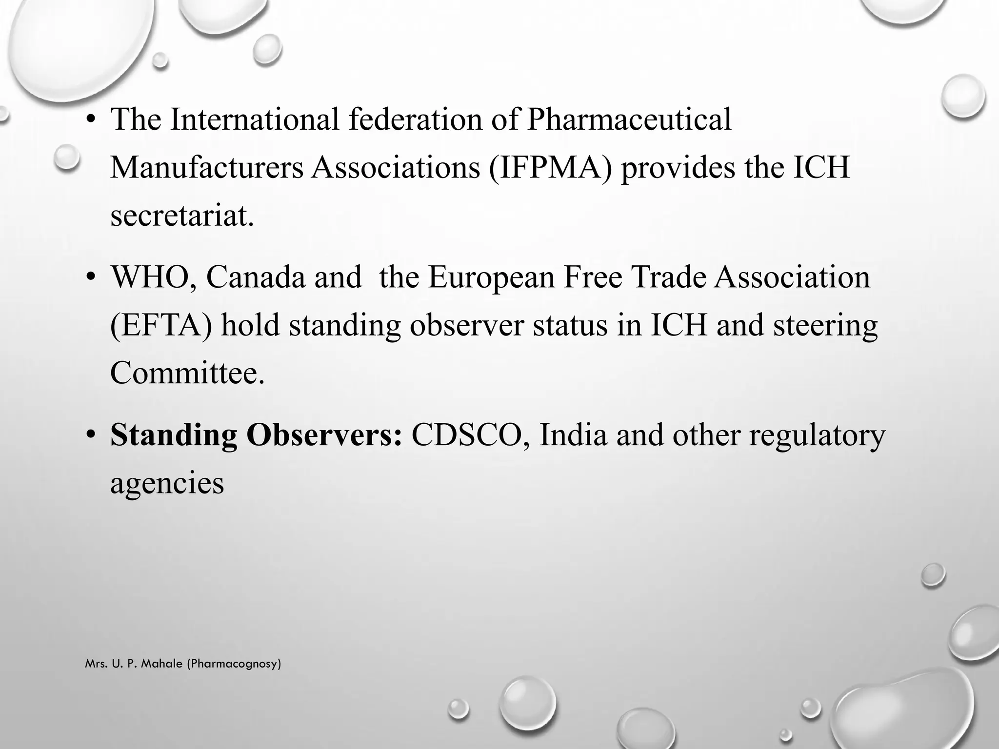 ICH GUIDELINES- process of harmonization, brief overview of QSEM | PDF