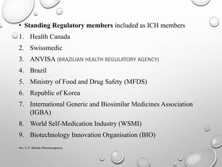 ICH GUIDELINES- process of harmonization, brief overview of QSEM | PDF