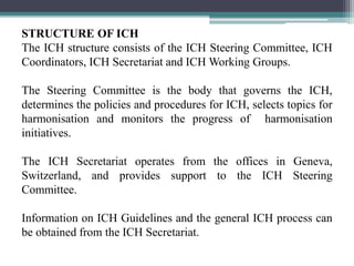 Ich guidelines ppt | PPT