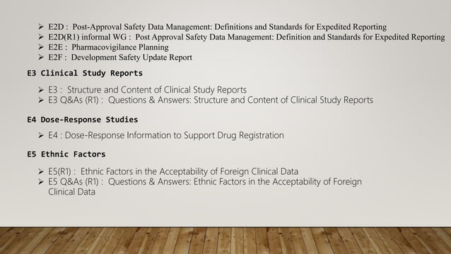 Ich guidelines ppt | PPTX | Pharmaceutical Industry | Industries