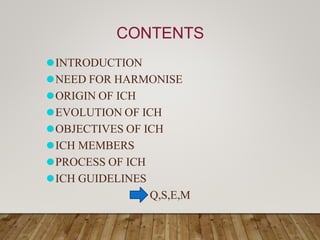 Ich guidelines with all process ,members, objectives | PPTX