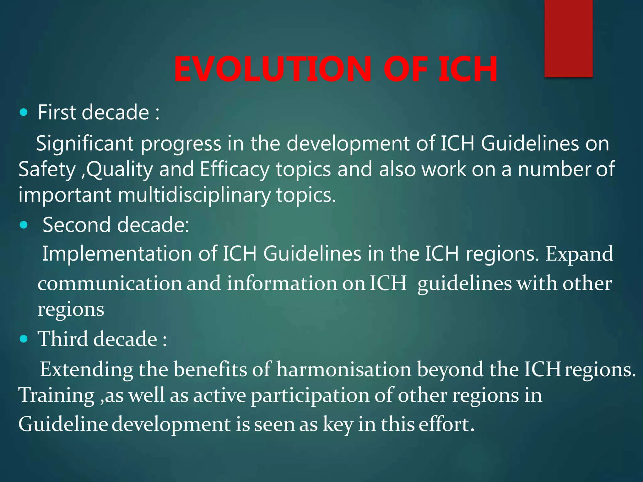 Ich guidelines of pharmaceutical products | PPTX