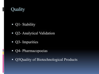 ICH guidelines Q & S .pptx