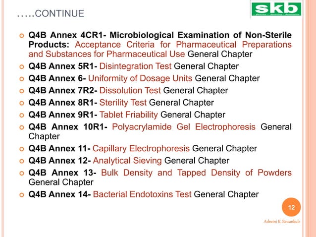ICH guidelines (Q,S,E,M) | PPTX