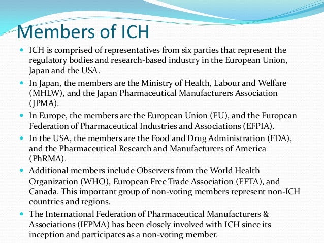 Ich guidelines seminar