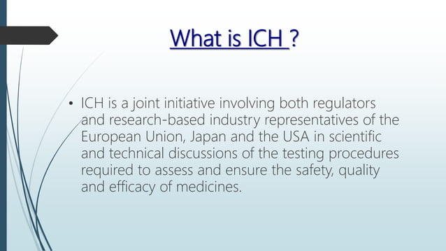 Ich guidelines Seminar ( Efficacy & Multidisciplinary) | PPTX