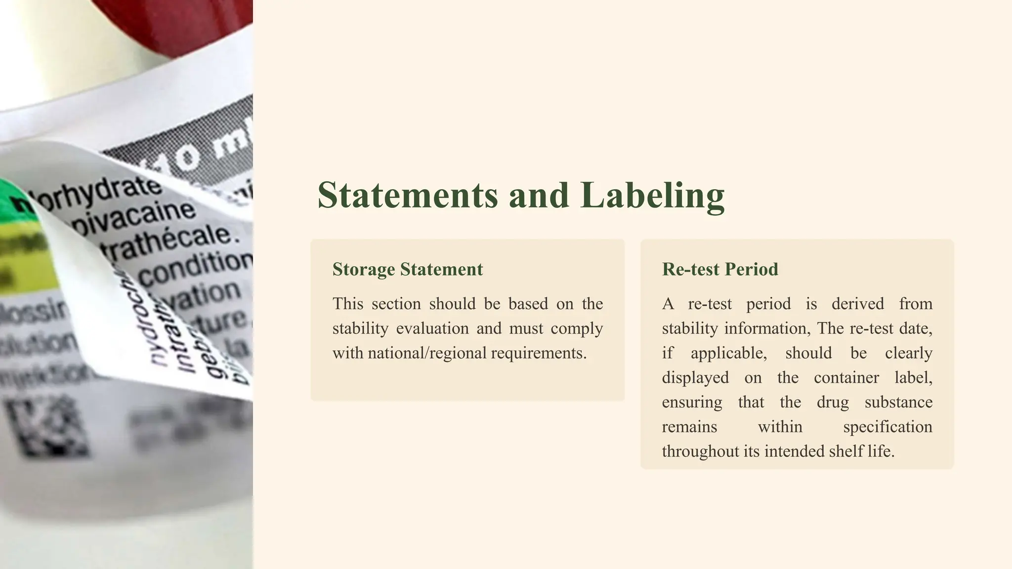 ICH Guideline Stability Testing of New Drug Substances and Product Q1A ...