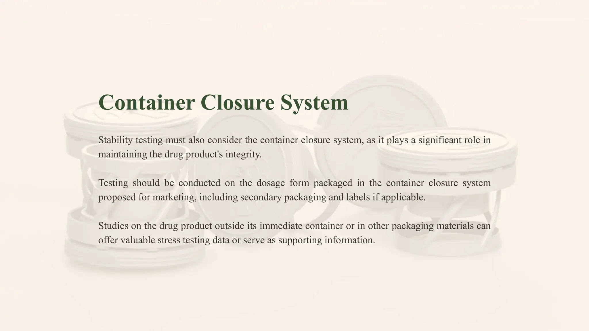 ICH Guideline Stability Testing of New Drug Substances and Product Q1A ...