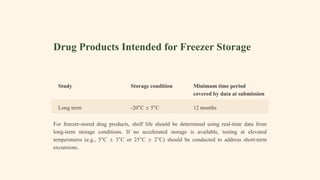 ICH Guideline Stability Testing of New Drug Substances and Product Q1A ...