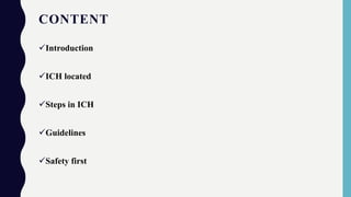 Ich guidlines | PPTX