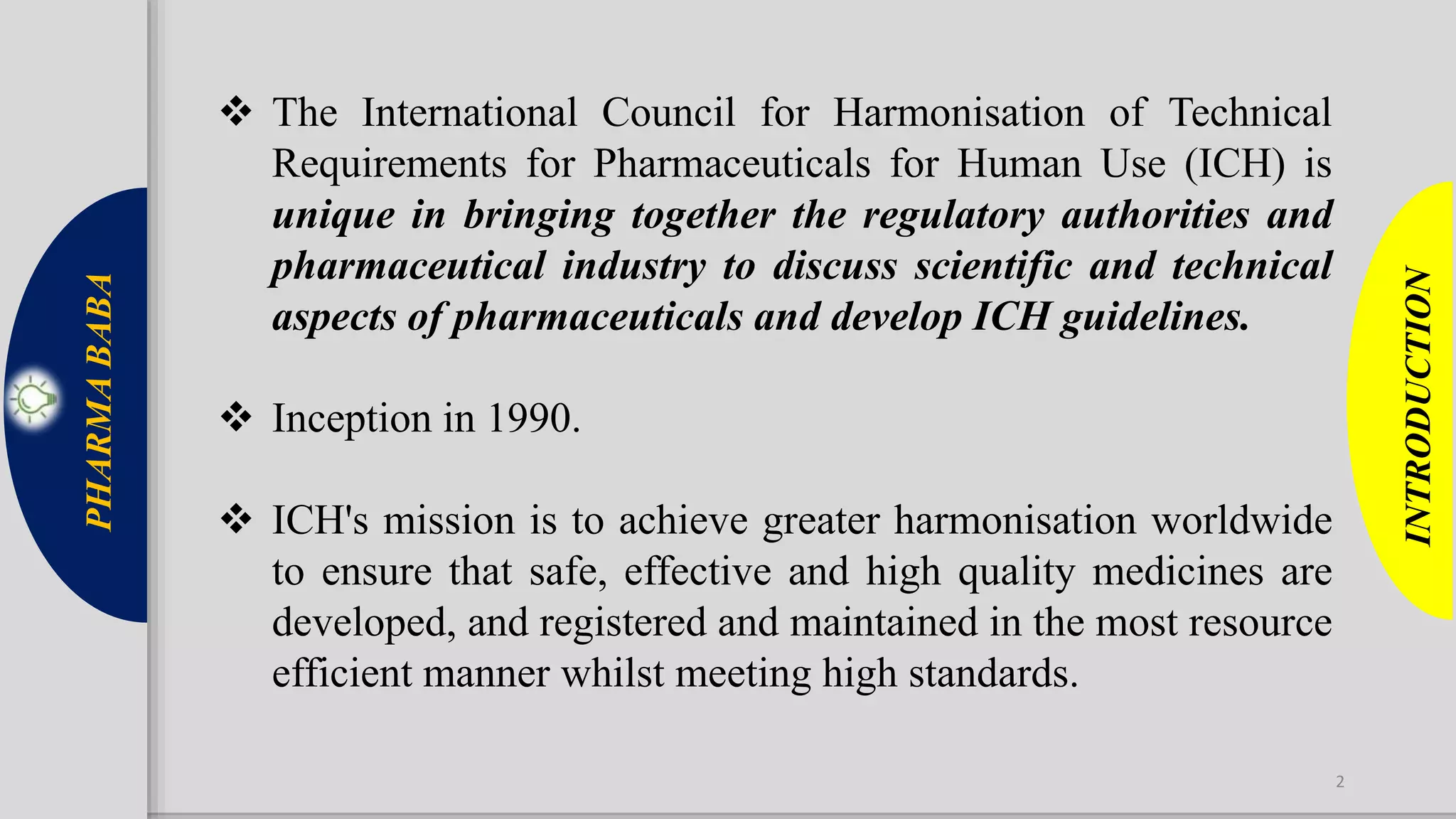 ICH Guidlines Overview.pptx