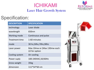 Ichikami Laser Regrowth System | PDF
