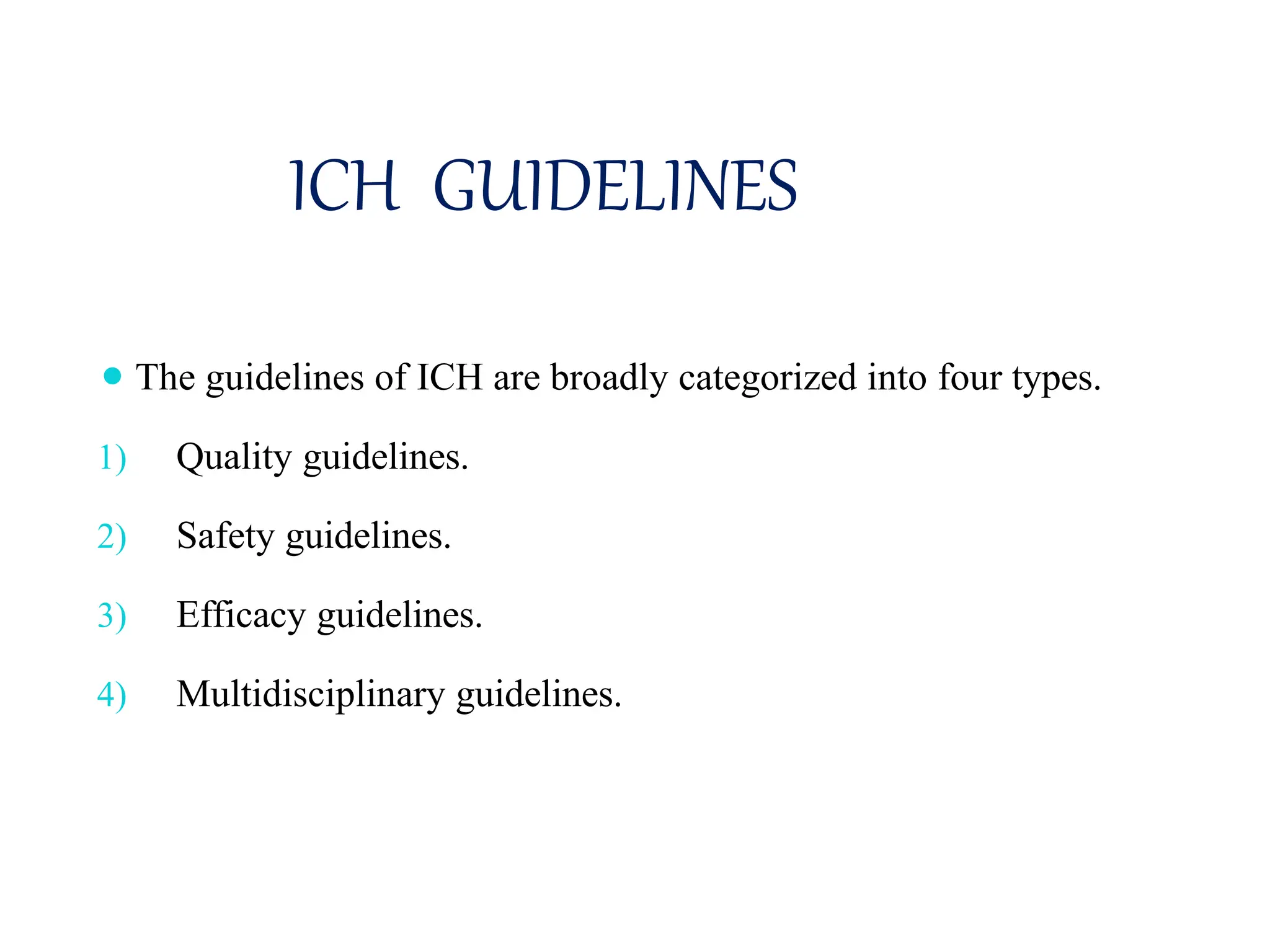 ICH PPT all about guidlines .pptx