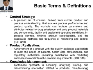 ICH Q10 Pharmaceutical Quaity System | PDF