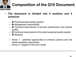 ICH Q10 Pharmaceutical Quaity System | PDF