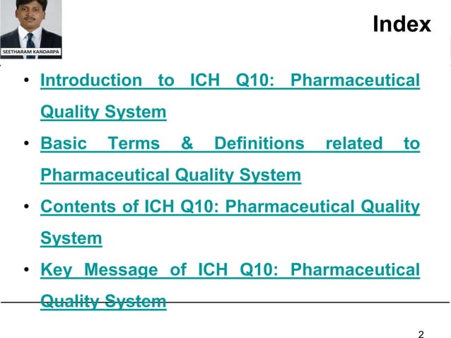 ICH Q10 Pharmaceutical Quaity System | PDF | Pharmaceutical Industry ...