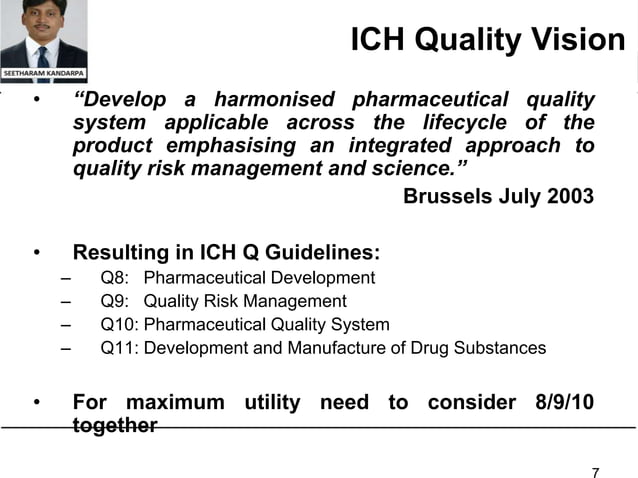 ICH Q10 Pharmaceutical Quaity System | PDF | Pharmaceutical Industry ...