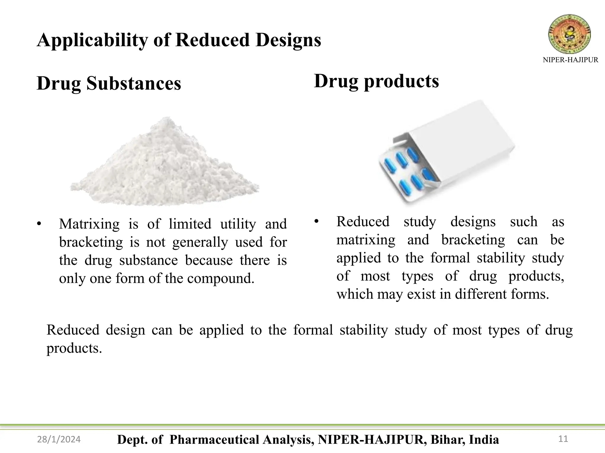 ICH Q1D Bracketing and Matrixing designs for stability testing of new ...