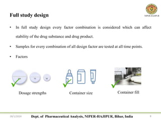 ICH Q1D Bracketing and Matrixing designs for stability testing of new ...
