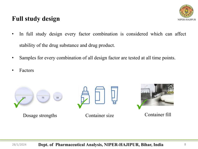 ICH Q1D Bracketing and Matrixing designs for stability testing of new ...
