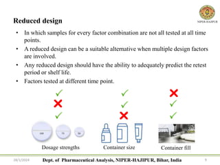 ICH Q1D Bracketing and Matrixing designs for stability testing of new ...