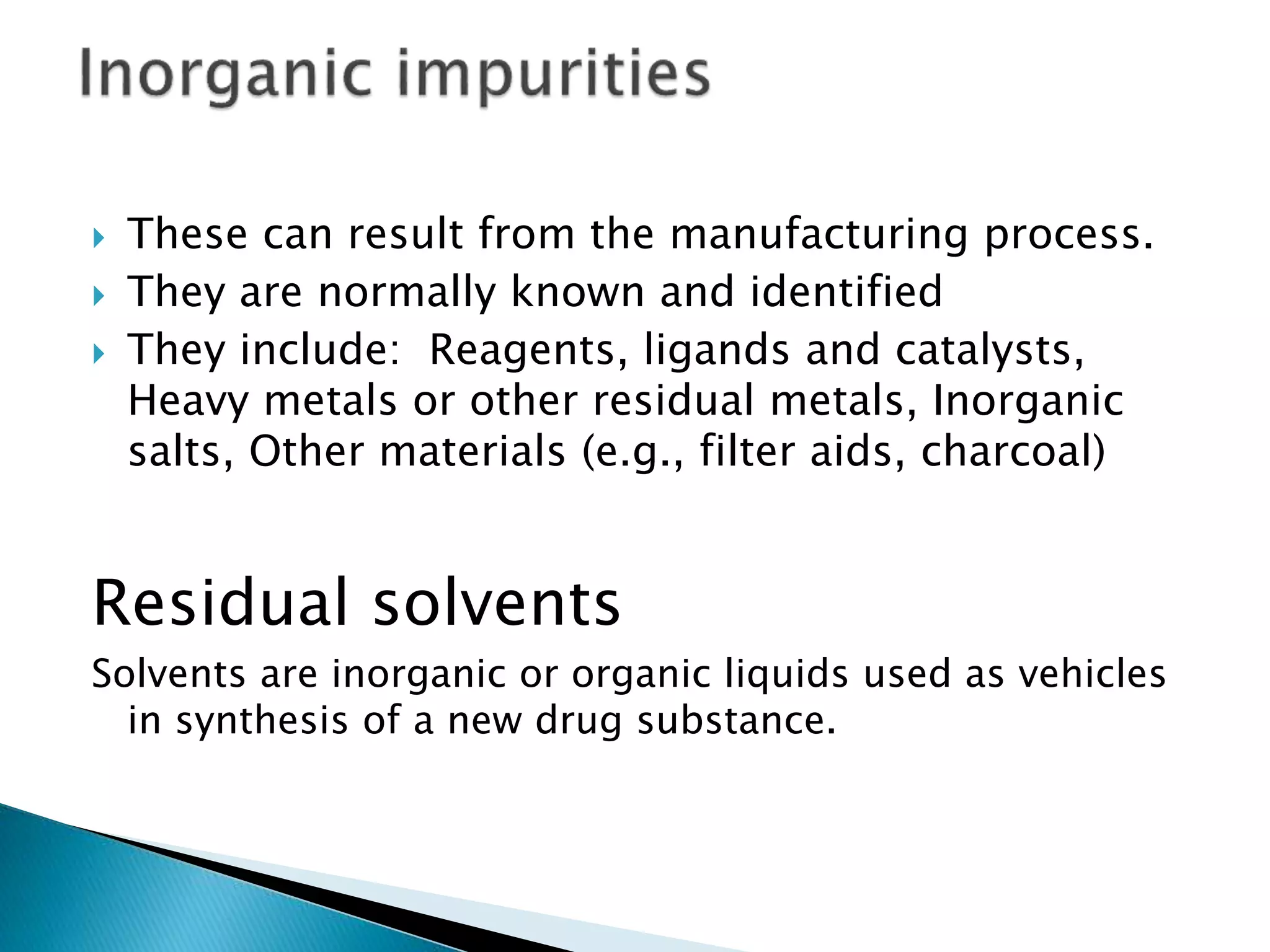 ICH Q3 (A) IMPURITIES IN NEW DRUG SUBSTANCES | PPTX