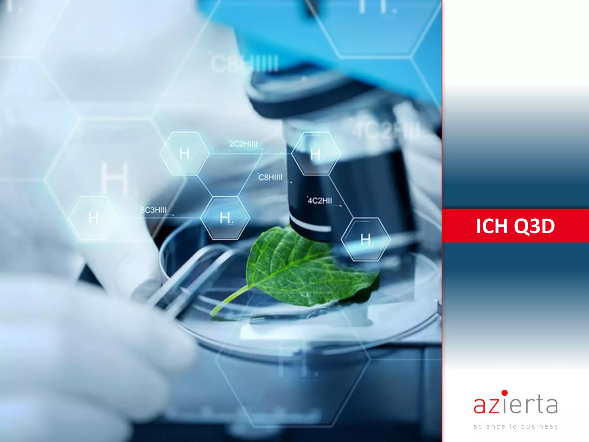 Ich q3d for elemental impurities risk evaluation | PDF | Chemistry | Science