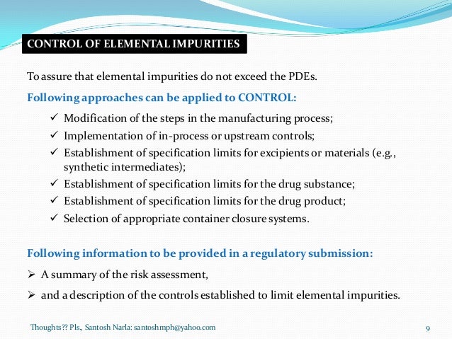 Ich q3 d elemental impurities