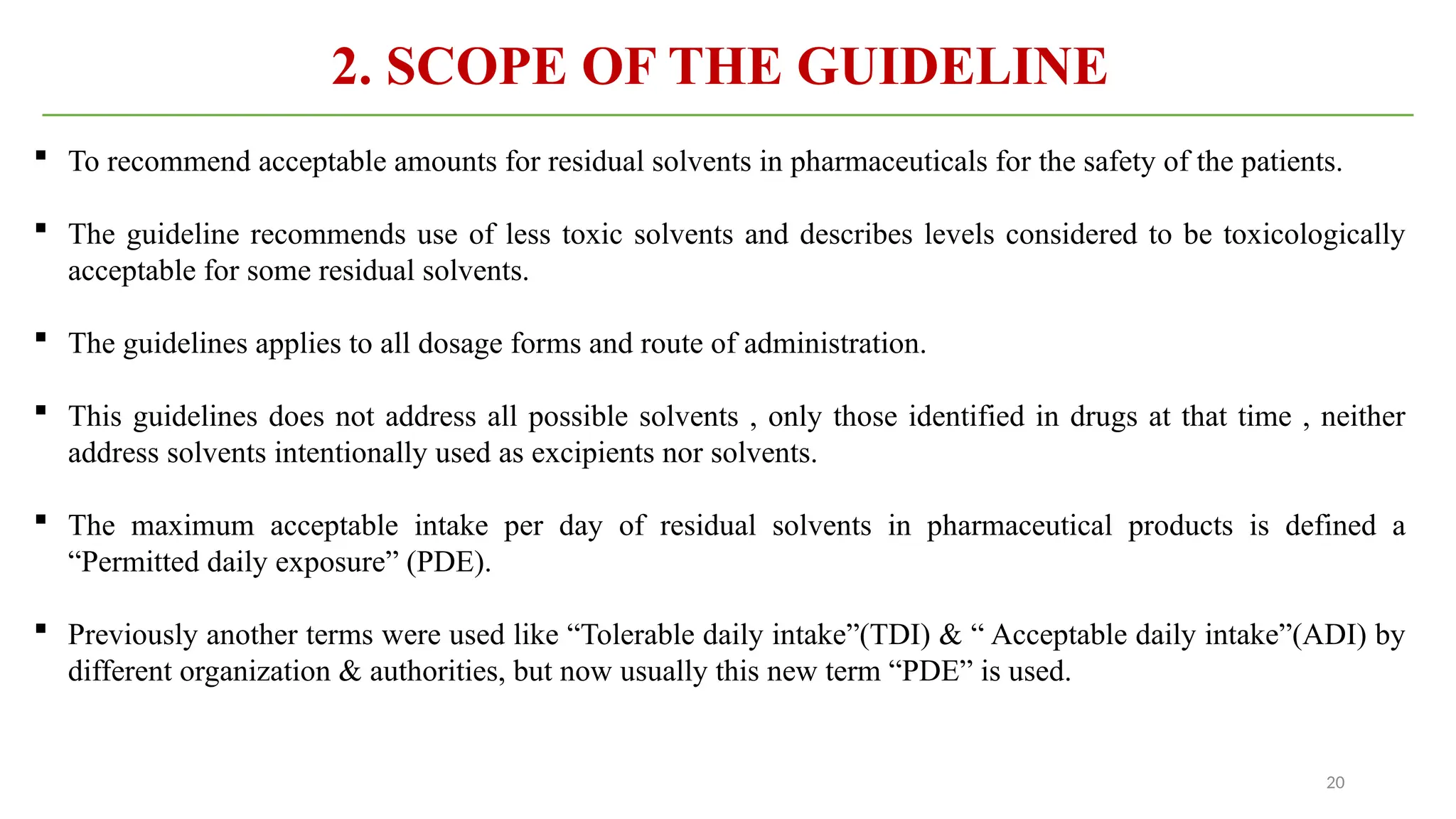 ICH Q3 Guidelines - Impurities (Q3A - Q3E) | PPTX
