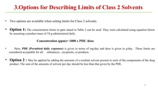 ICH Q3 Guidelines - Impurities (Q3A - Q3E) | PPTX