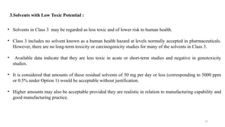 ICH Q3 Guidelines - Impurities (Q3A - Q3E) | PPTX