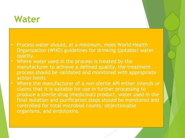 Ich Q7A Guidelines | PPT | Pharmaceutical Industry | Industries