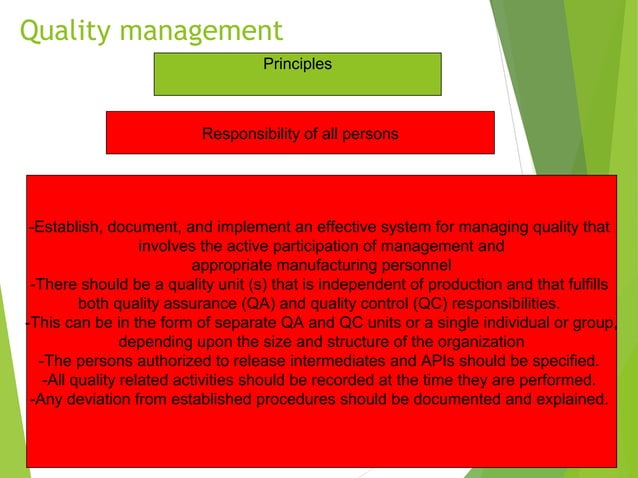 Ich Q7A Guidelines | PPT | Pharmaceutical Industry | Industries