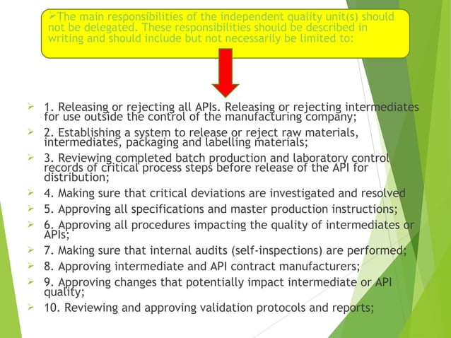 Ich Q7A Guidelines | PPT | Pharmaceutical Industry | Industries