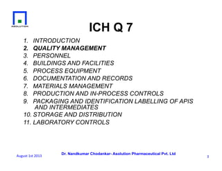 Ich q7 implementation | PDF