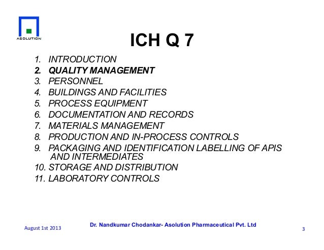 Ich q7 implementation
